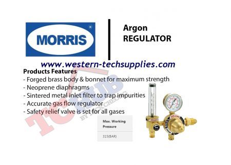ARGON REGULATOR - MORRIS - WESTERN - OMAN